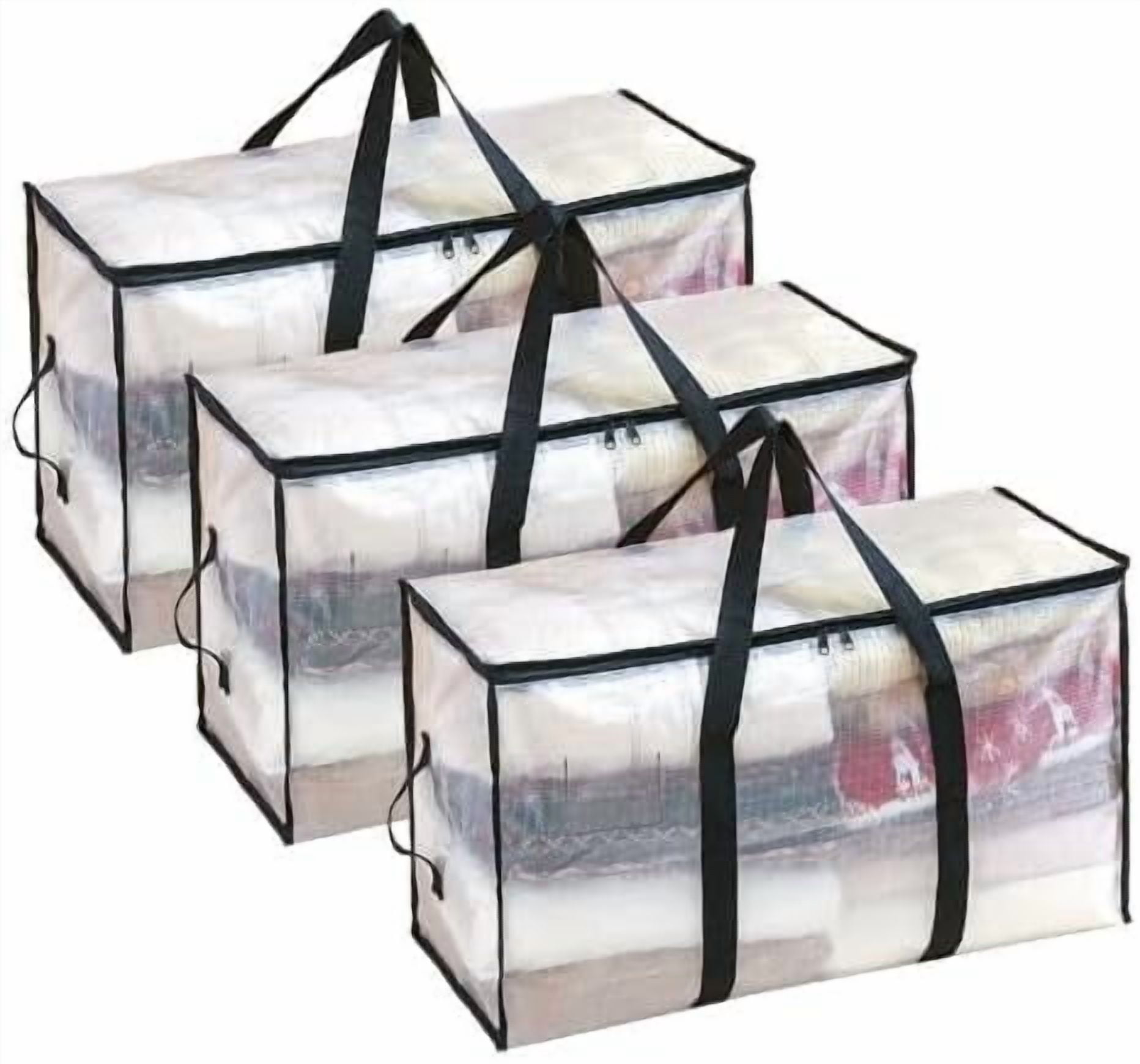 Extra Large Moving Bags with Reinforced Handles, Waterproof Totes Bags ...