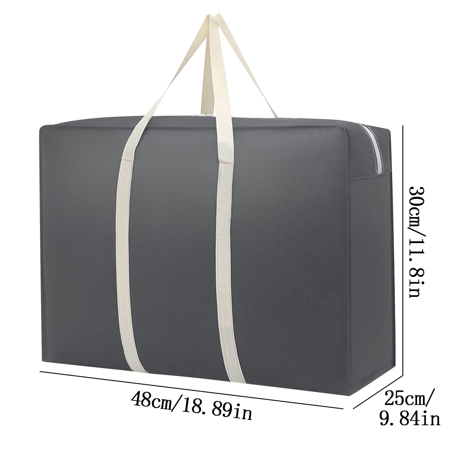 Extra Large Moving Bags with Strong Zippers & Carrying Handles, Storage ...