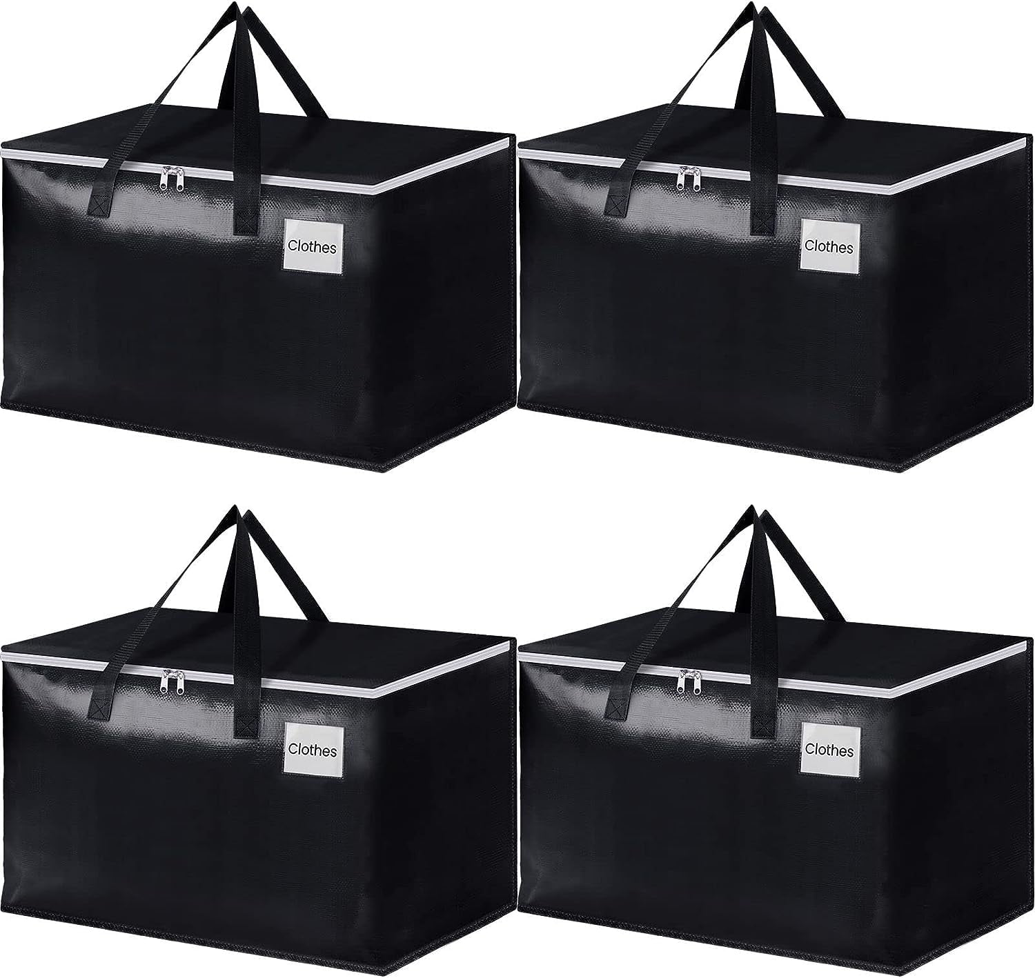Extra Large Moving Boxes-Moving Bags with Zipper, Carrying Handles and ...