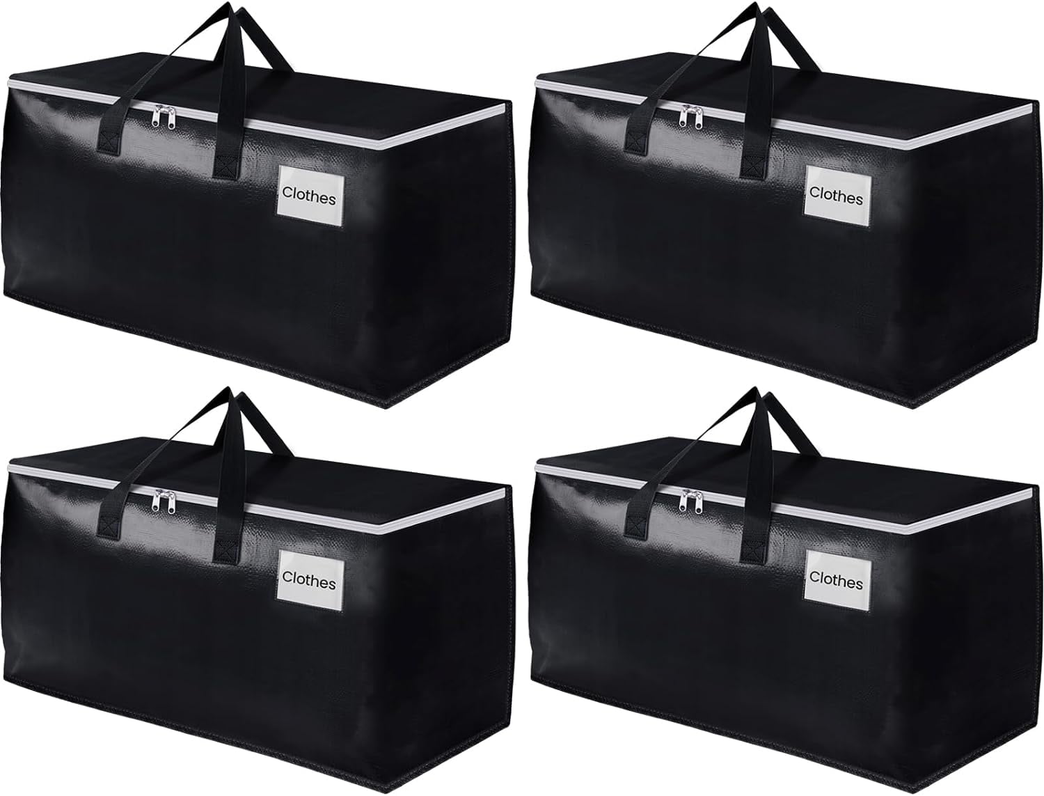 Extra Large Moving Boxes-Moving Bags with Zipper, Carrying Handles and ...