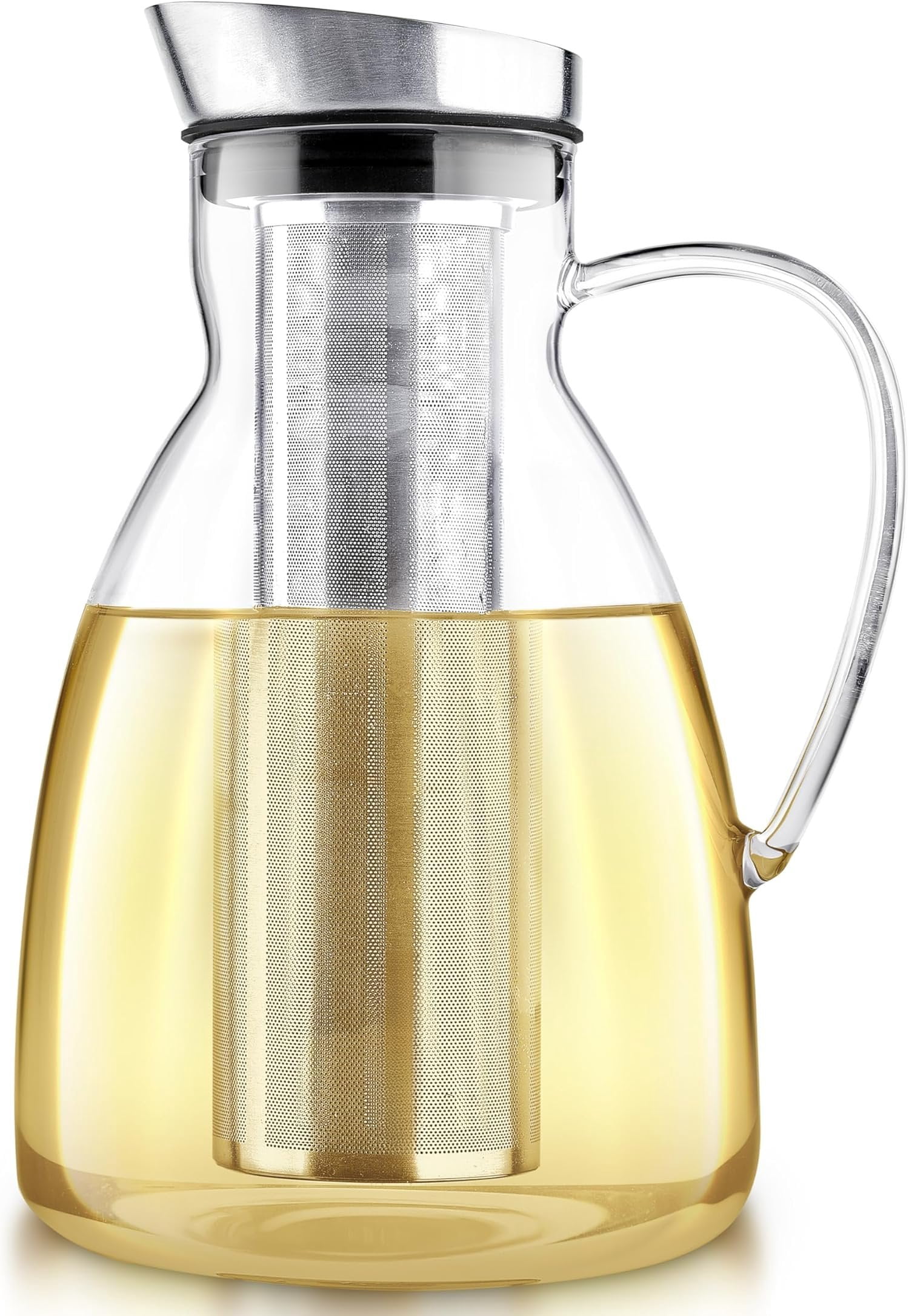 Extra-Large Multi-Brew Borosilicate Glass Teapot + Kettle + Pitcher (85 ...