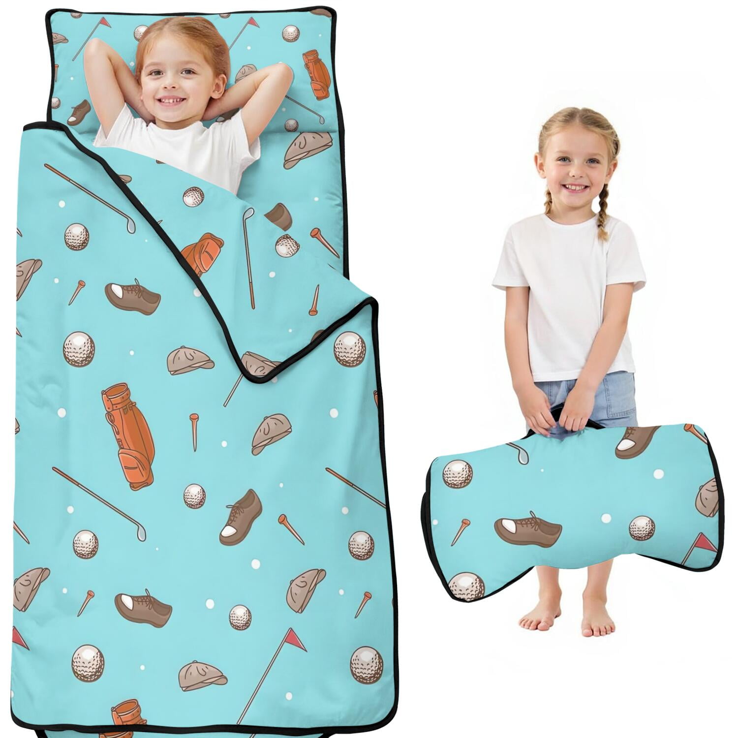 Extra Large Nap Mat Napmat with Removable Pillow,50X20in Baseball ...