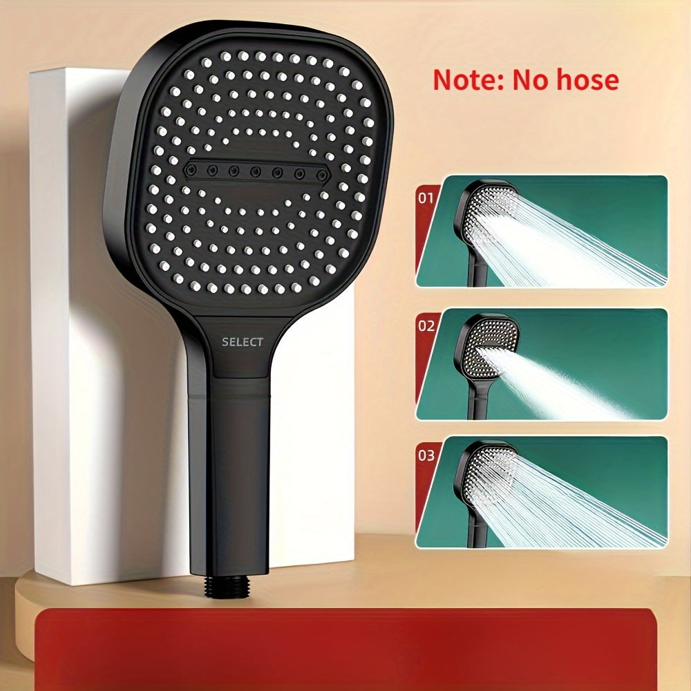Extra Large Panel Booster Showerhead, Showerhead with Hand Spray Combo ...