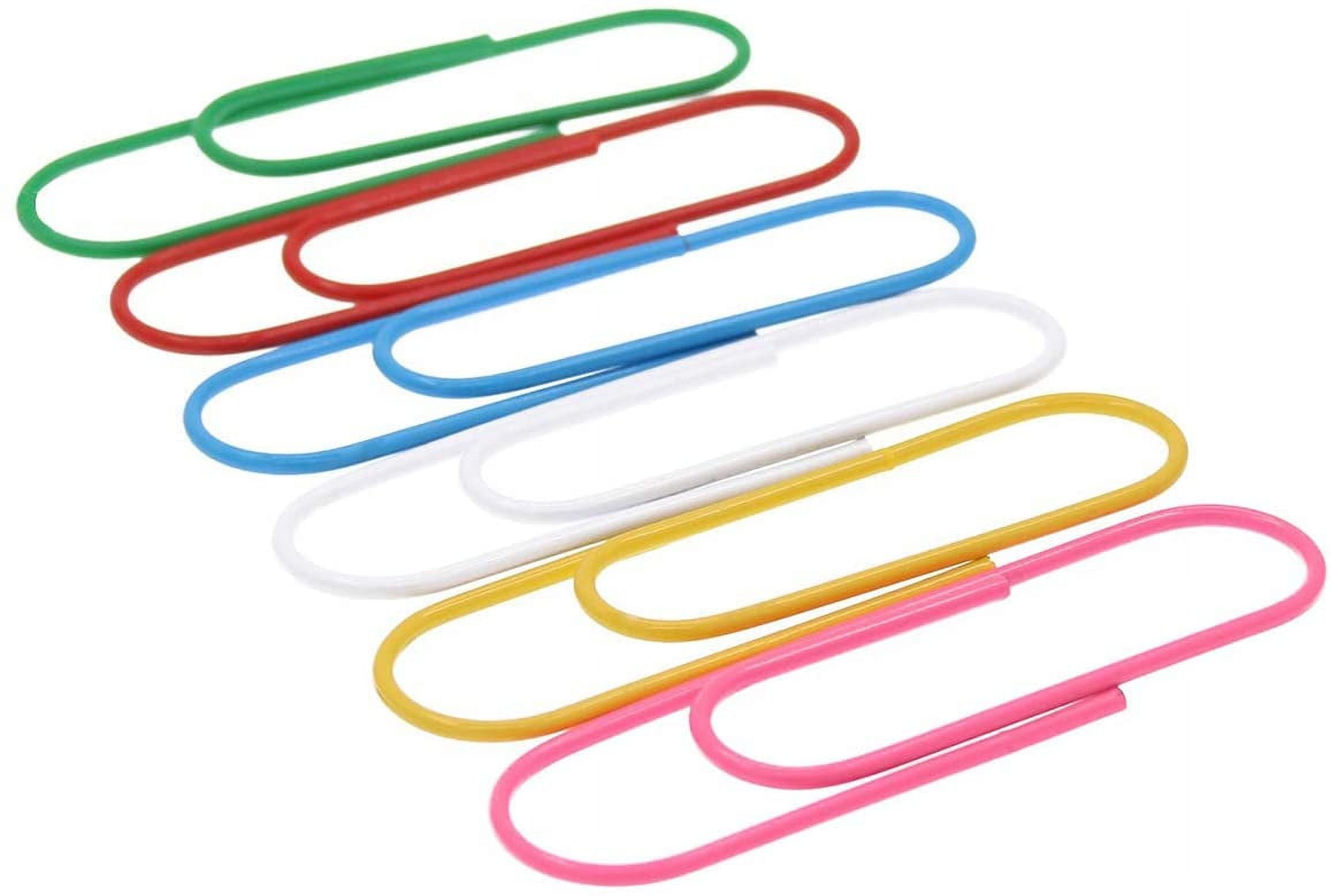 Extra Large Paper Coated Vinyl Clip, 30 Packs Of 4 Inches, Various ...