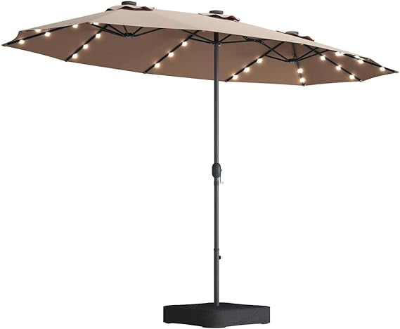 Extra Large Parasol The 15-foot wide patio umbrella with great UV ...