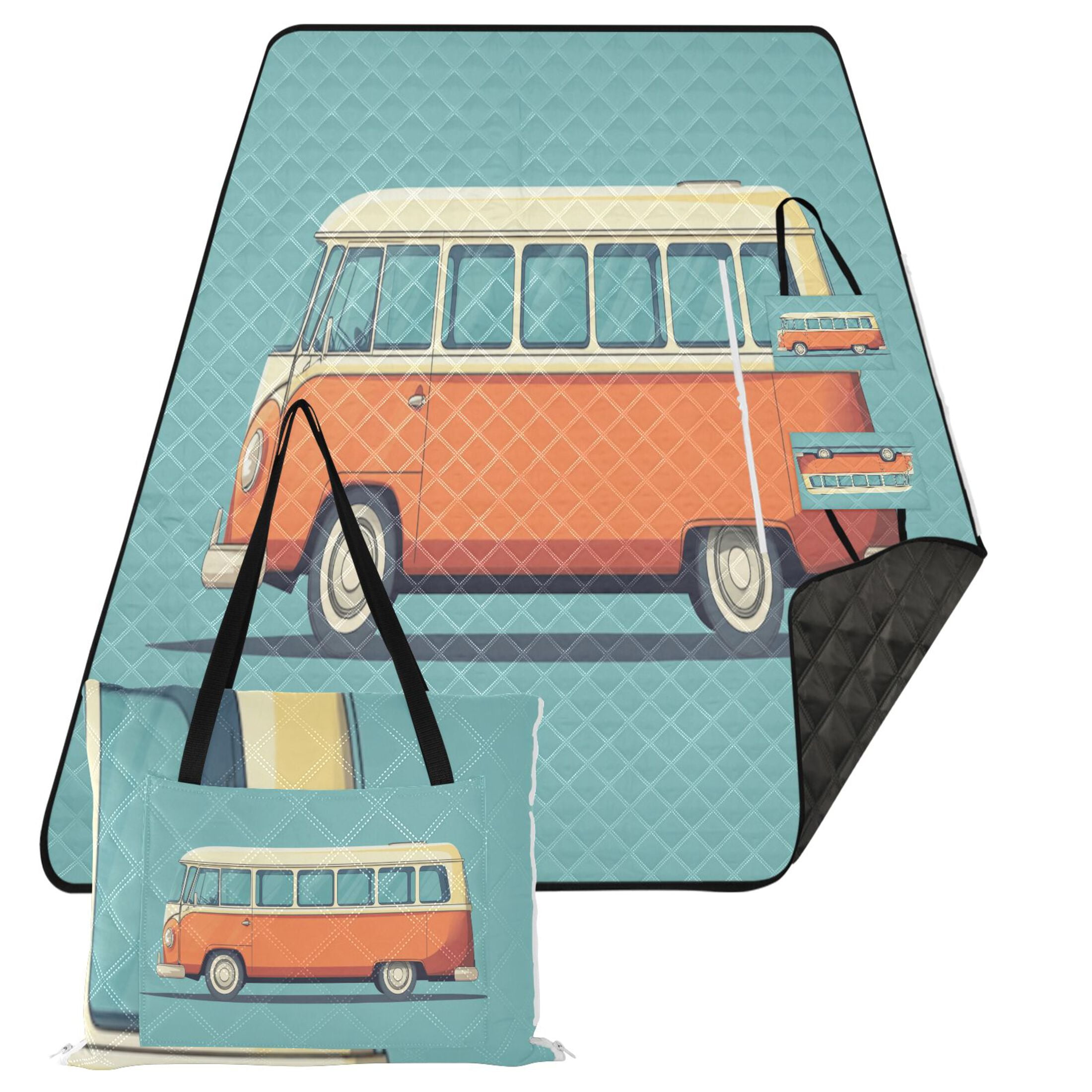 Extra Large Picnic Beach Blanket Waterproof Sand Proof Portable Outdoor ...