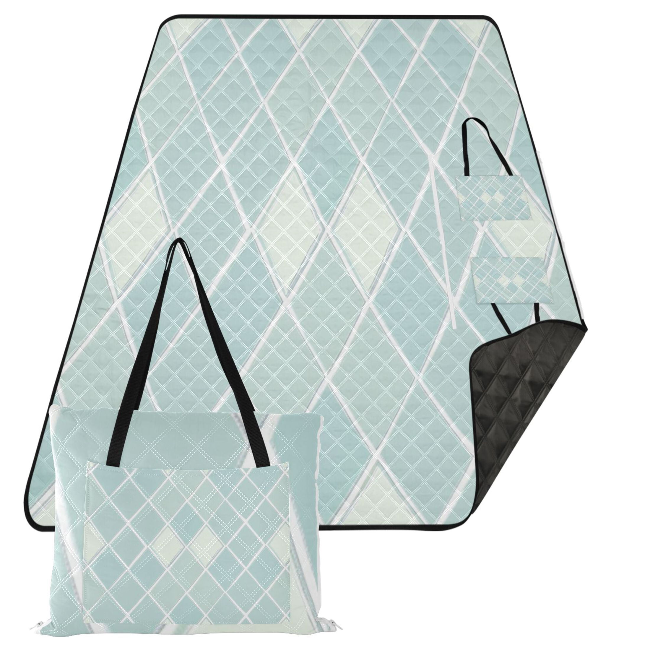 Extra Large Picnic Beach Blanket Waterproof Sand Proof Portable Outdoor ...