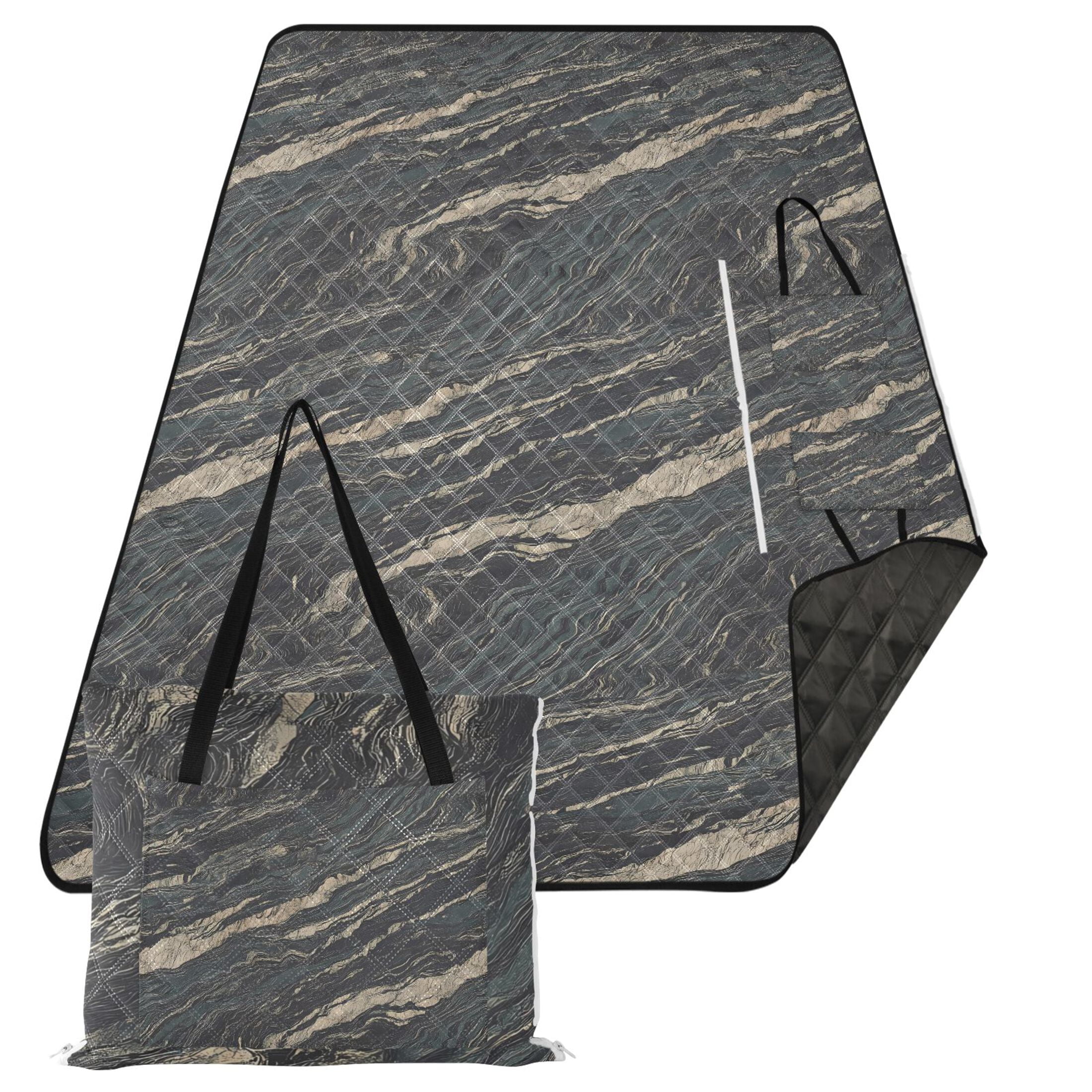 Extra Large Picnic Beach Blanket Waterproof Sand Proof Portable Outdoor ...