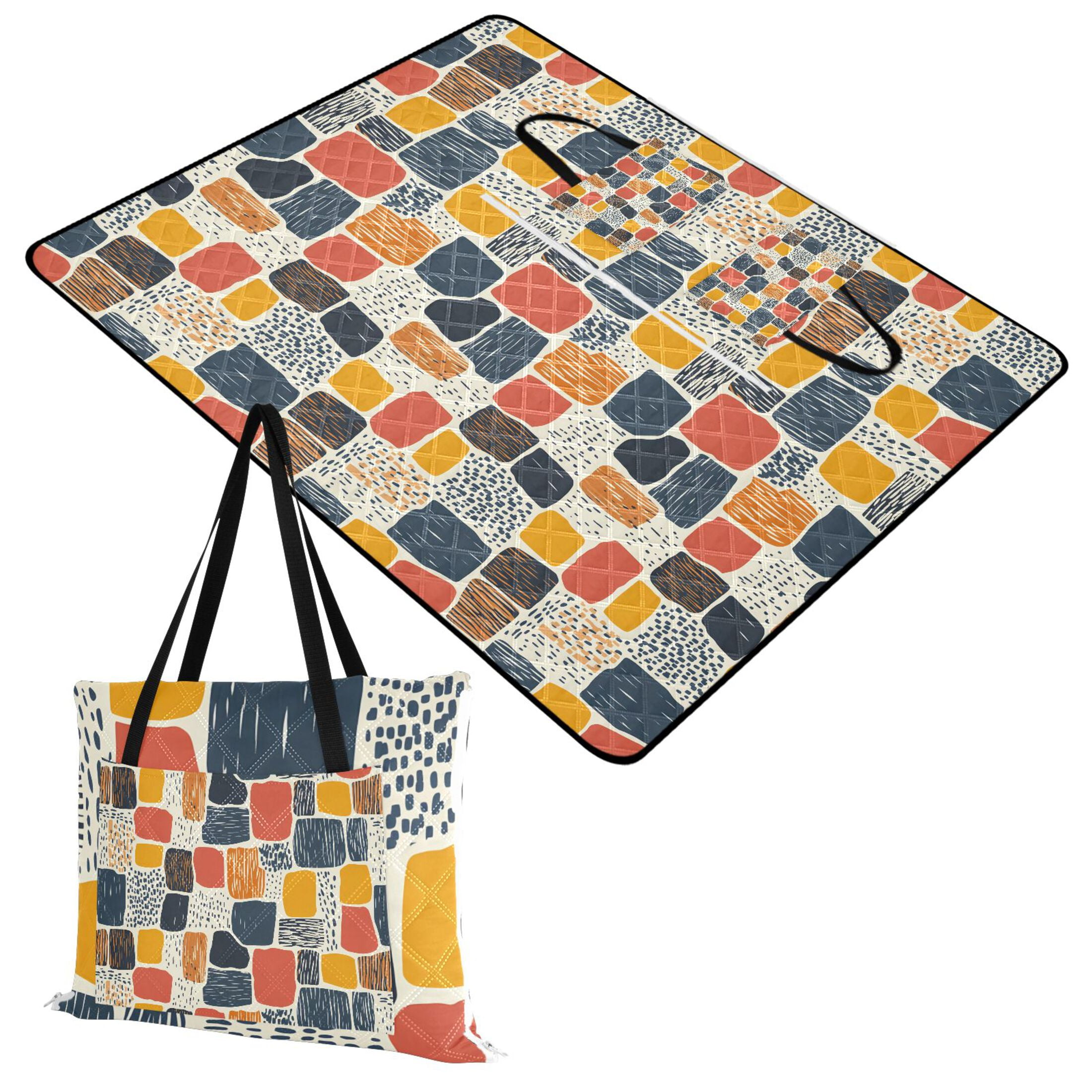 Extra Large Picnic Beach Blanket Waterproof Sand Proof Portable Outdoor ...