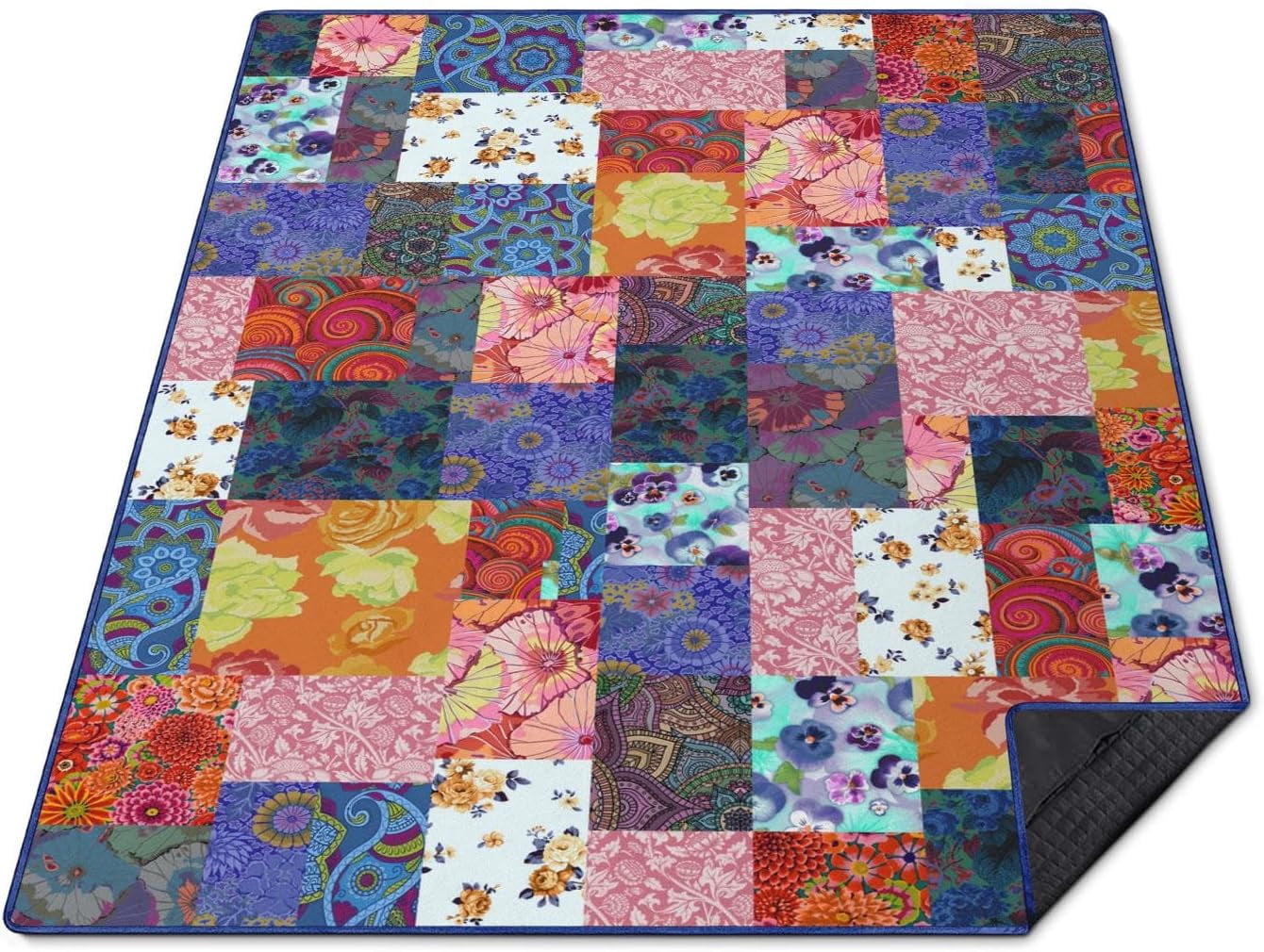 Extra Large Picnic Blankets Waterproof Foldable (60"x 80") Beach ...