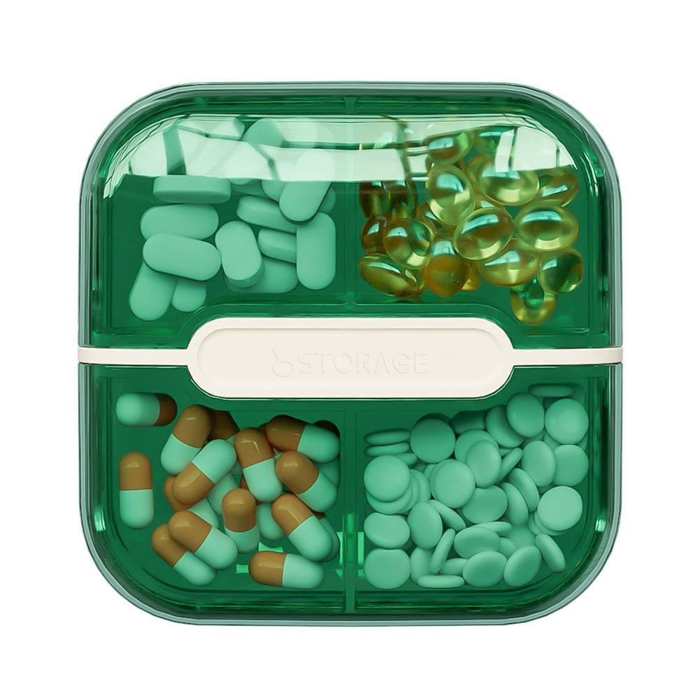 Extra Large Pill Organizer Jumbo Medicine Organizer Box with Labels ...