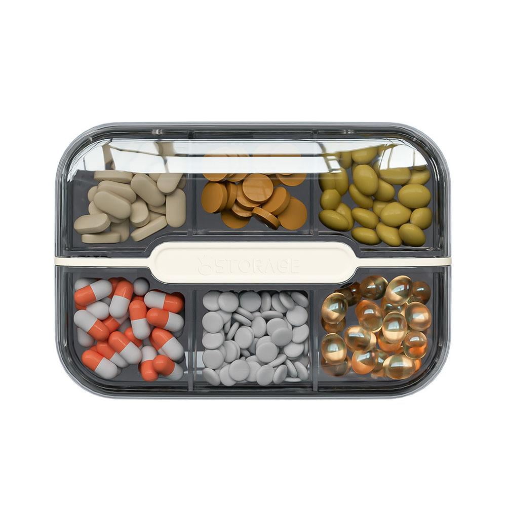 Extra Large Pill Organizer Jumbo Medicine Organizer Pill with W4D1 Box ...