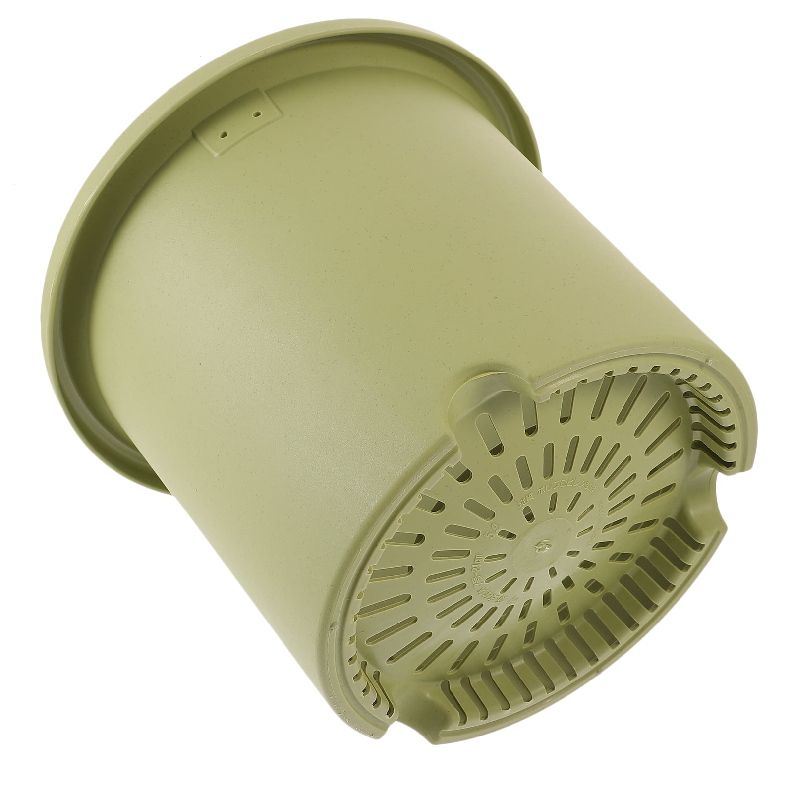 RENACLIPY Light Green Plastic Plant Pots with Drainage Holes for Indoor ...