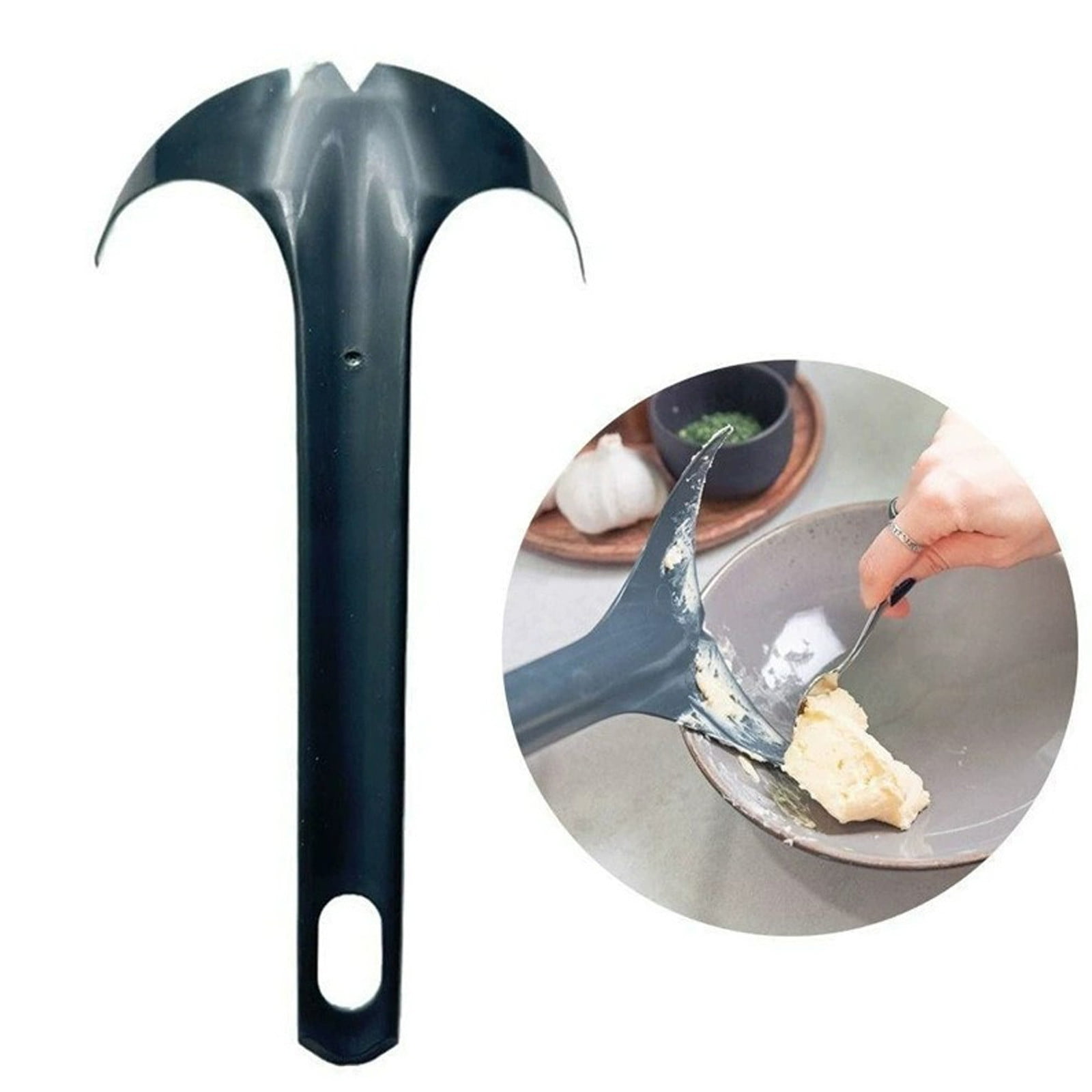 Extra Large Plastic Spatula - Black Kitchen Scraper | Cake Spreader ...