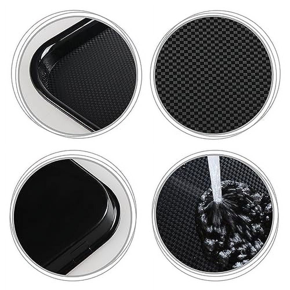 Extra Large Plastic Tray for Multi-Purpose, Black Rectangle Serving ...