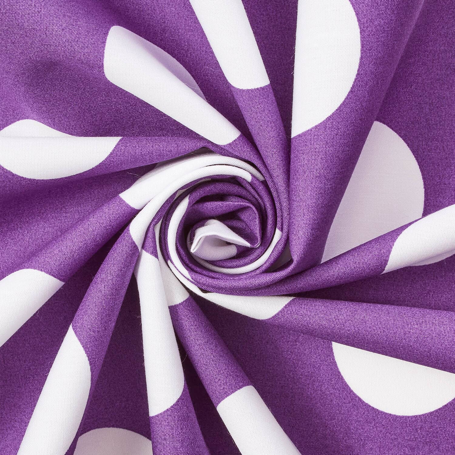 Extra Large Polka Dot Printed Cotton Poplin Fabric By The Yard (58/60 ...