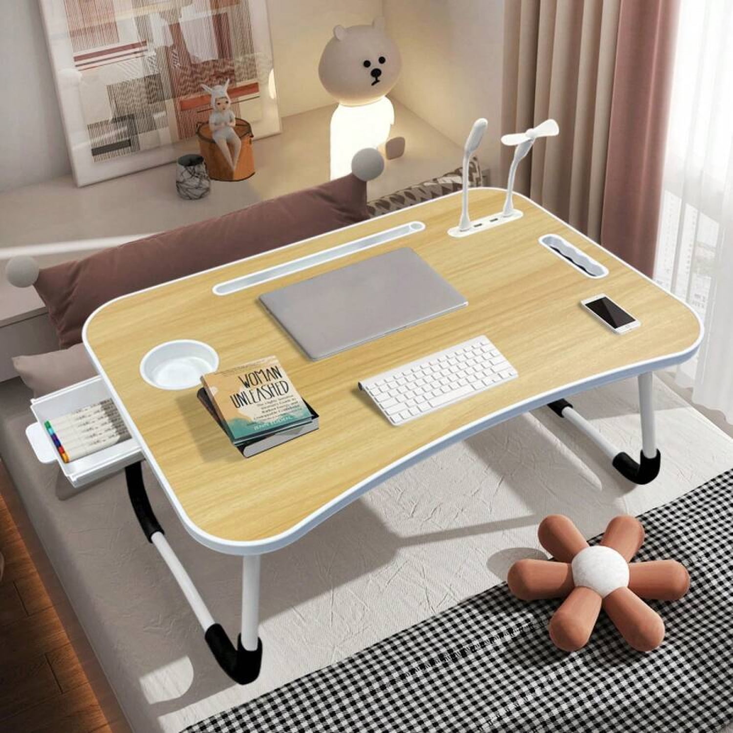 Extra-Large Portable Folding Desks For Beds, Sofas And Floors - Perfect ...