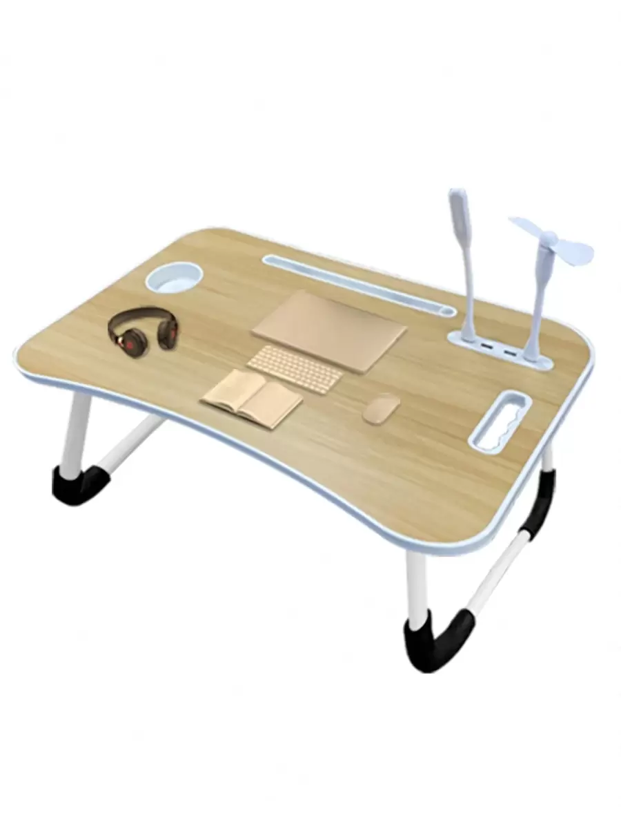 Extra Large Portable Laptop Bed Table Folding Table, And Light - Ideal ...