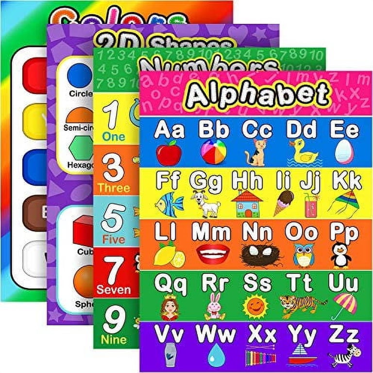 Educational Posters For Preschool Classrooms