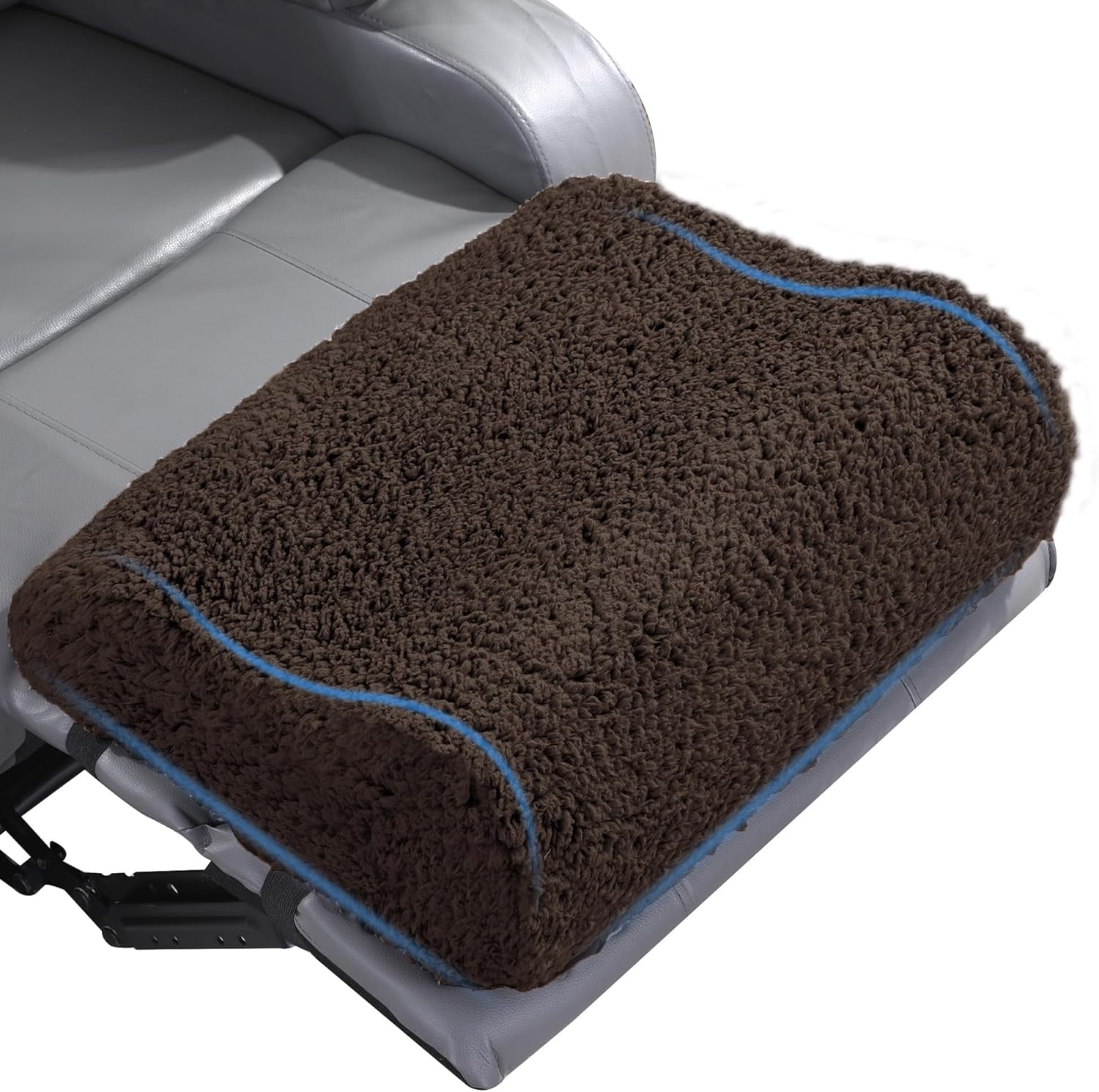 Extra Large Recliner Leg Pillow, Sherpa Foam Foot Rest for Sleeping ...