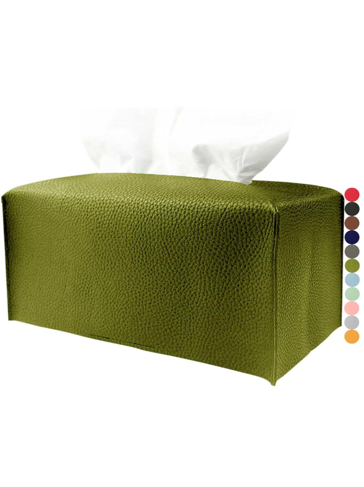 Extra Large Rectangle Tissue Box Cover Plus Size Tissue Box Holder with ...