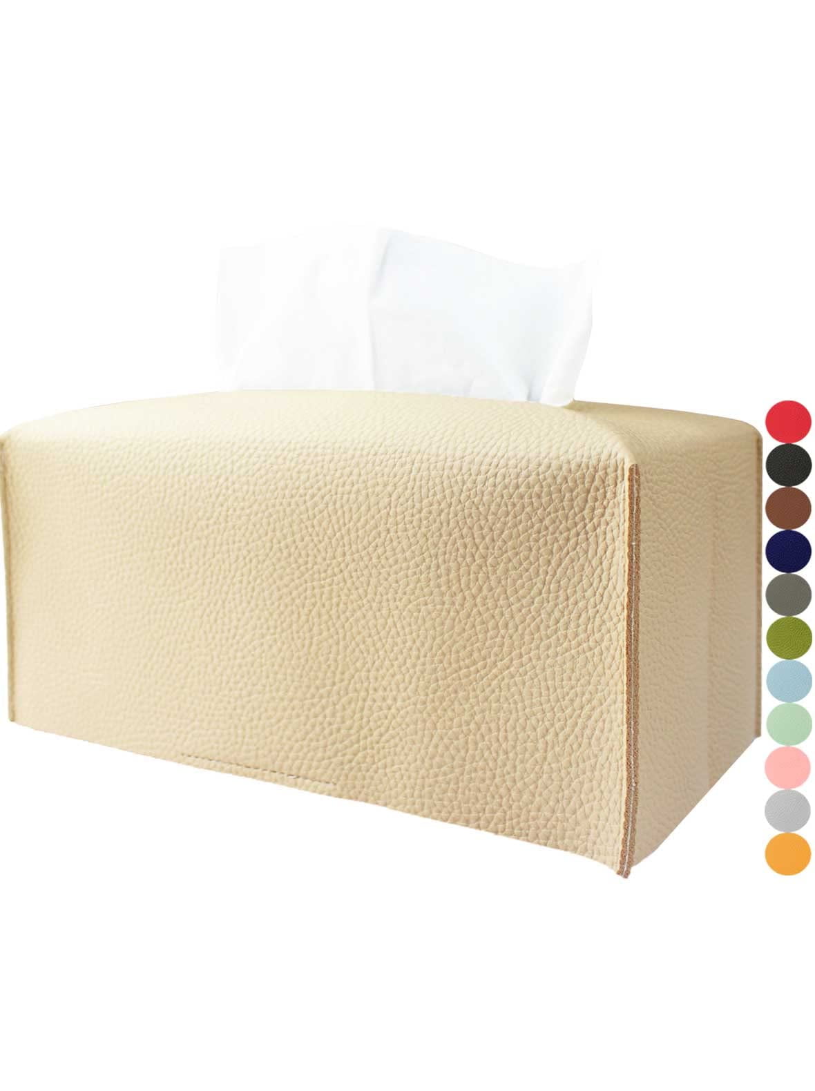 Extra Large Rectangle Tissue Box Cover Plus Size Tissue Box Holder with ...