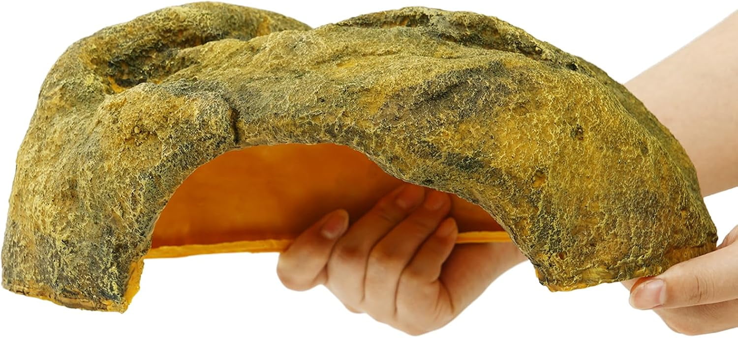 Extra Large Reptile Rock Hide Cave Bearded Dragon Hideout Turtle ...