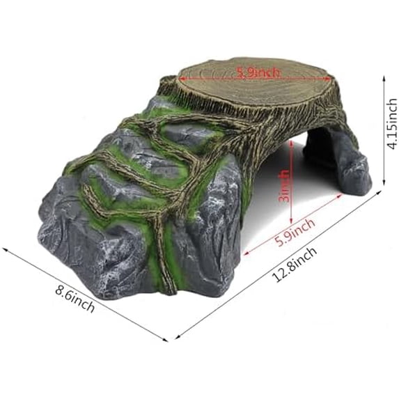 Extra Large Resin Reptile Hideouts Cave Habitat Decor for Reptiles ...