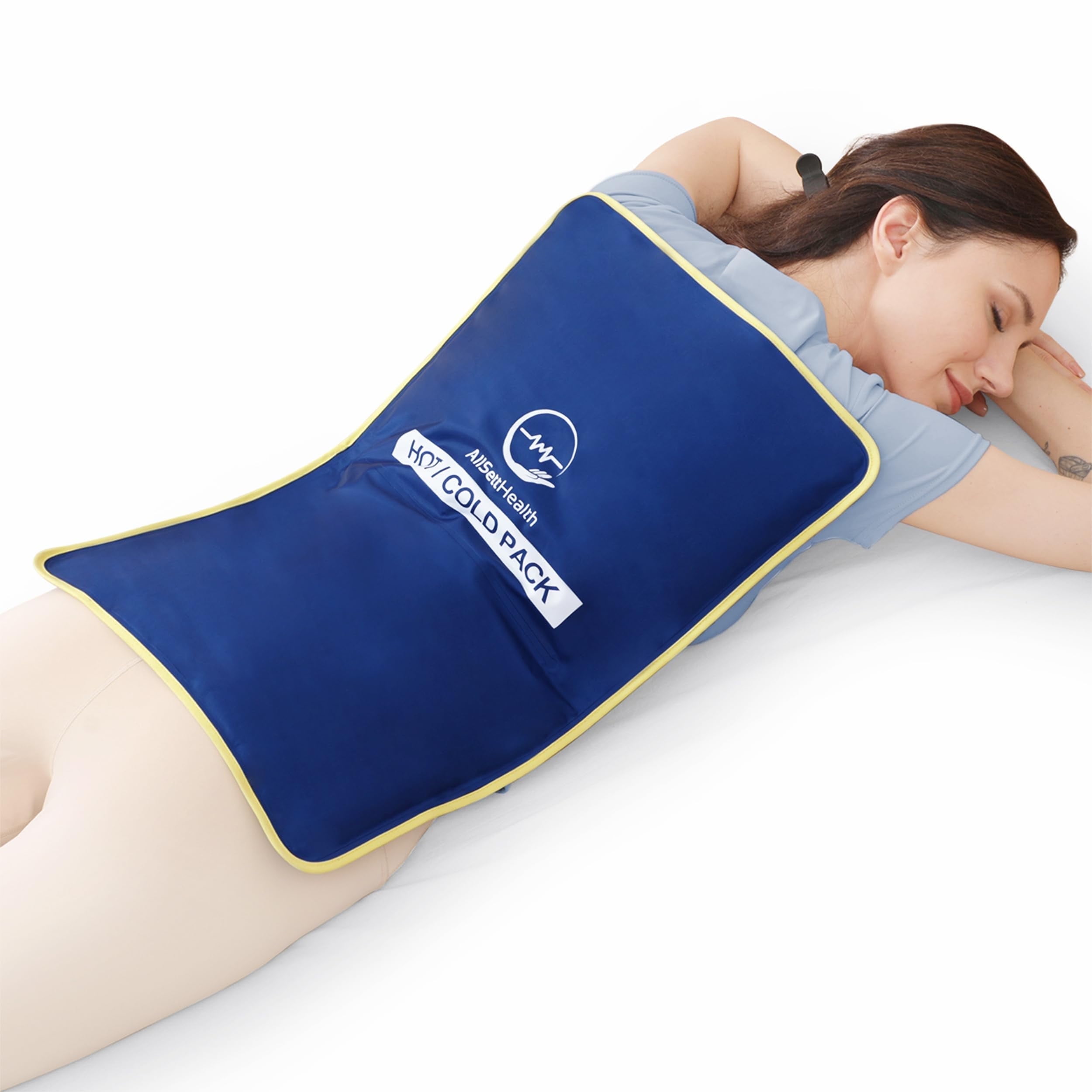 Extra Large Reusable Gel Ice Pack for Injuries (23"x15") | Large Ice ...