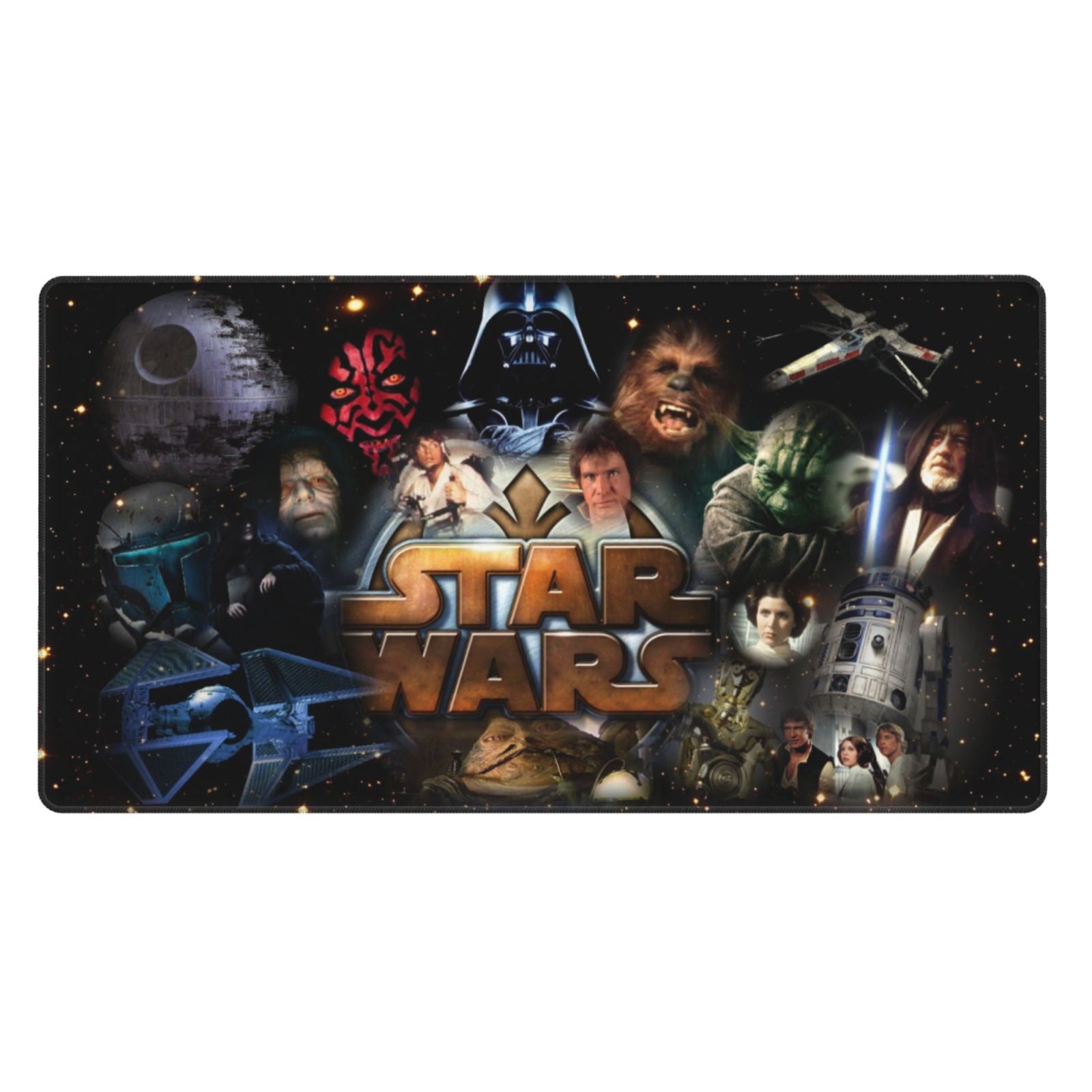 Extra Large Rubber Mouse Pad 15.8x29.5 in Darth Vader Non-Slip Mouse ...