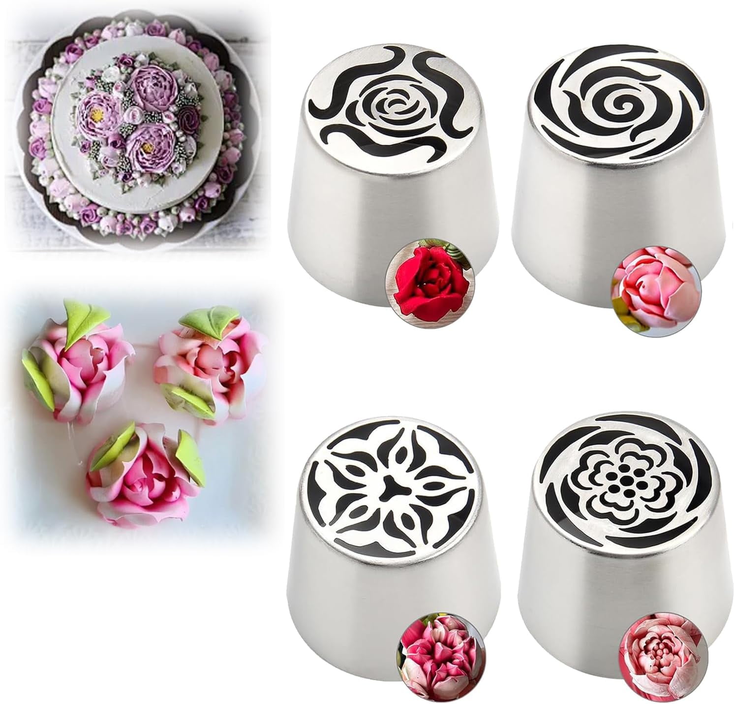 Extra Large Russian Piping Tips, Extra Large Piping Tips, Stainless ...