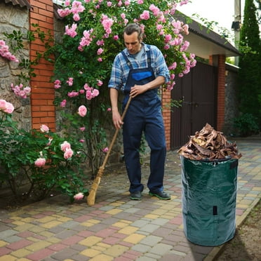 Garden Compost Bin Bag, Reusable Organic Fertilizer Fermented Bag with ...