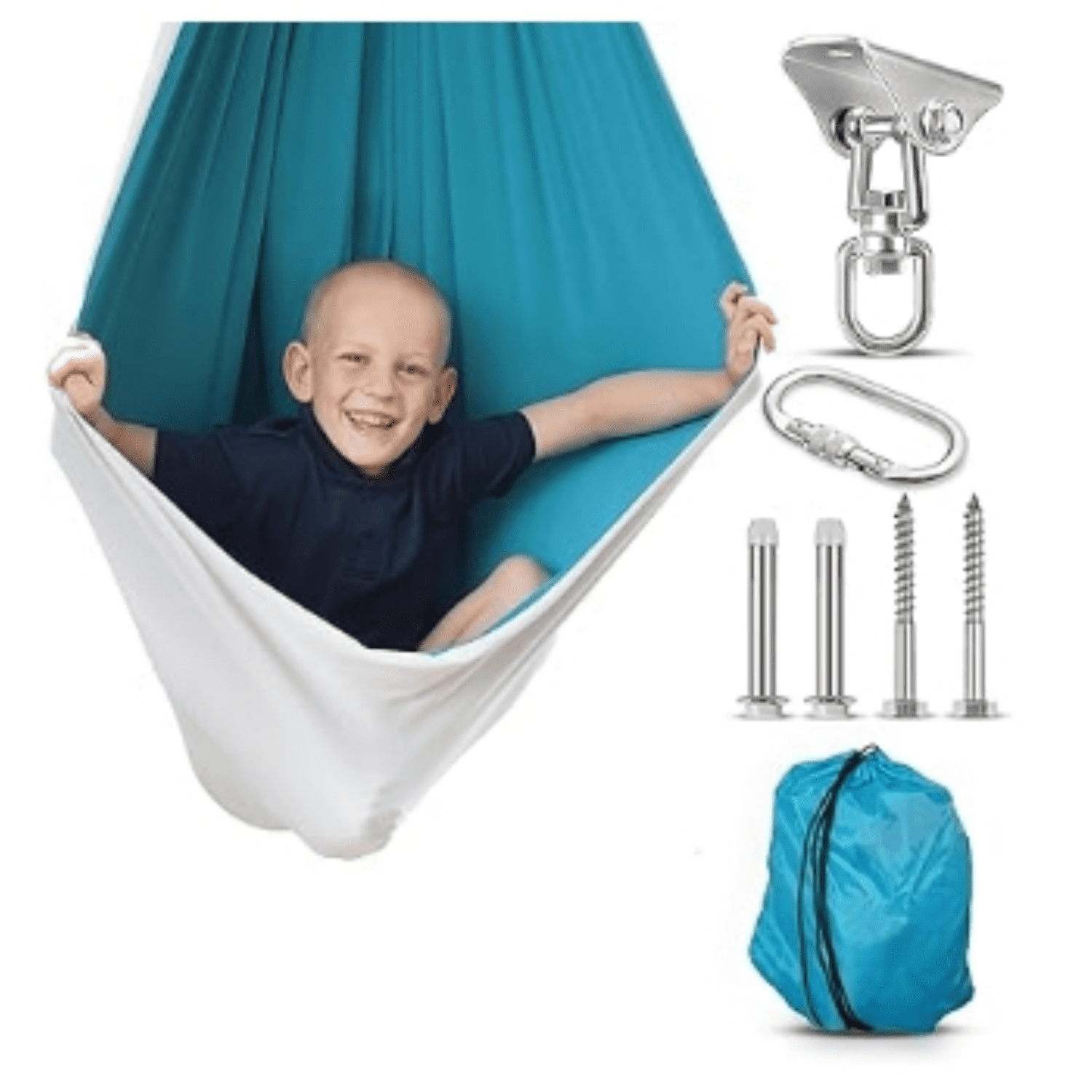 Extra Large Sensory Swing for Kids and Adults with 360 Swivel Hardware ...