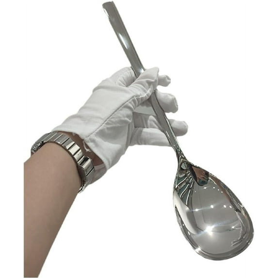 Extra-Large Serving Spoon,12 Inch Premium Food-Grade 18/10 Stainless ...