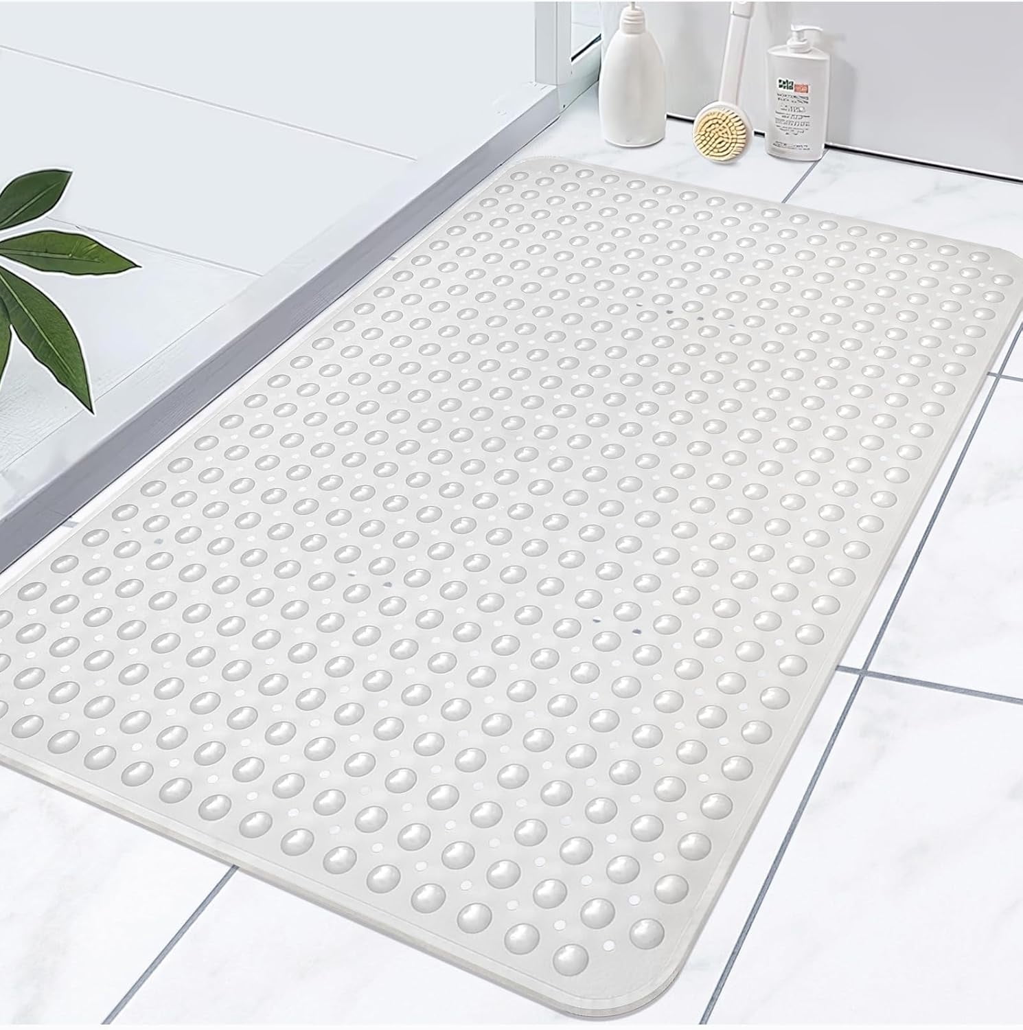 Extra Large Shower Mat, 47.2 x 31.5 Inch Non Slip Shower Mats for ...