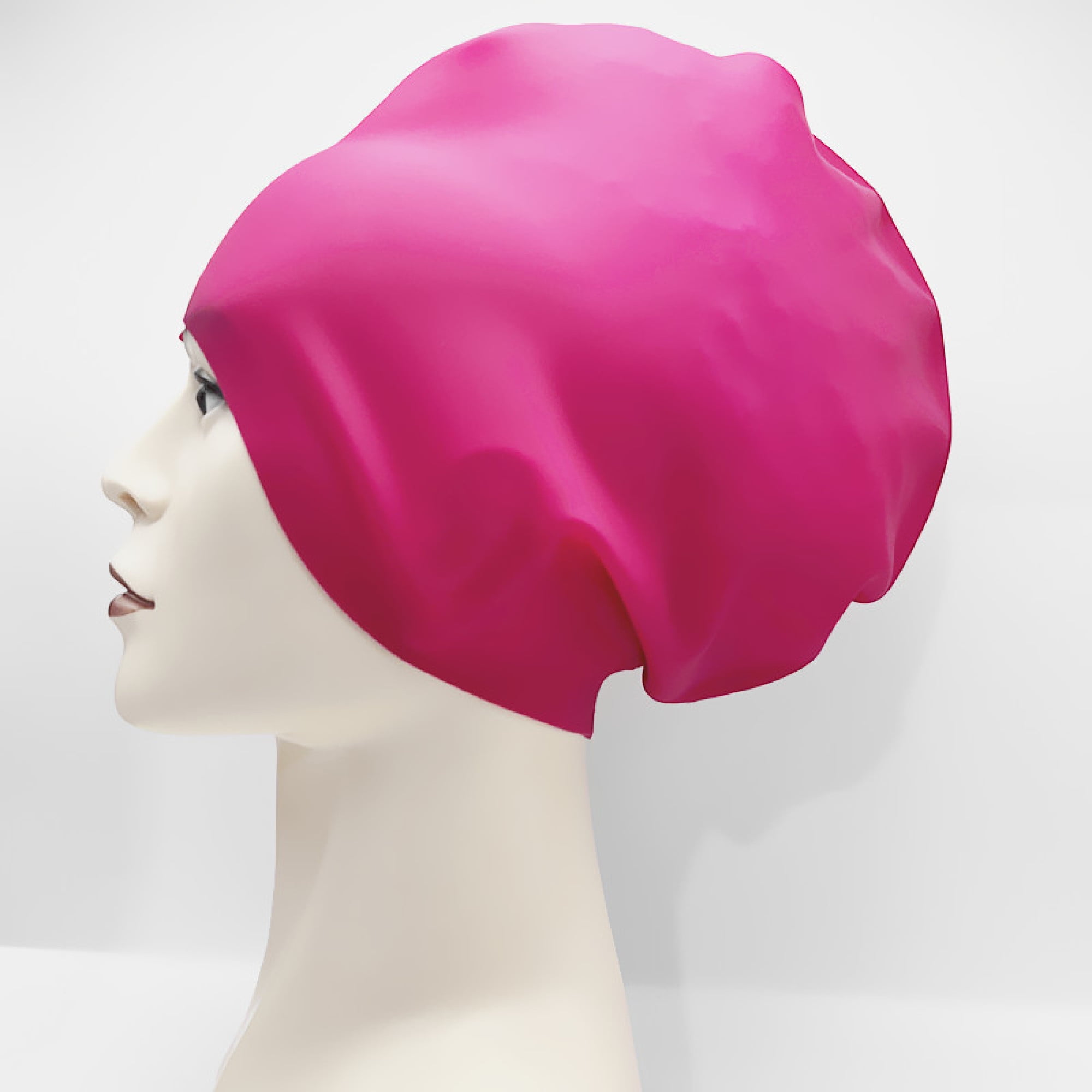 Extra Large Silicon Swimming Cap for Long Hair, Thick Curly Hair ...