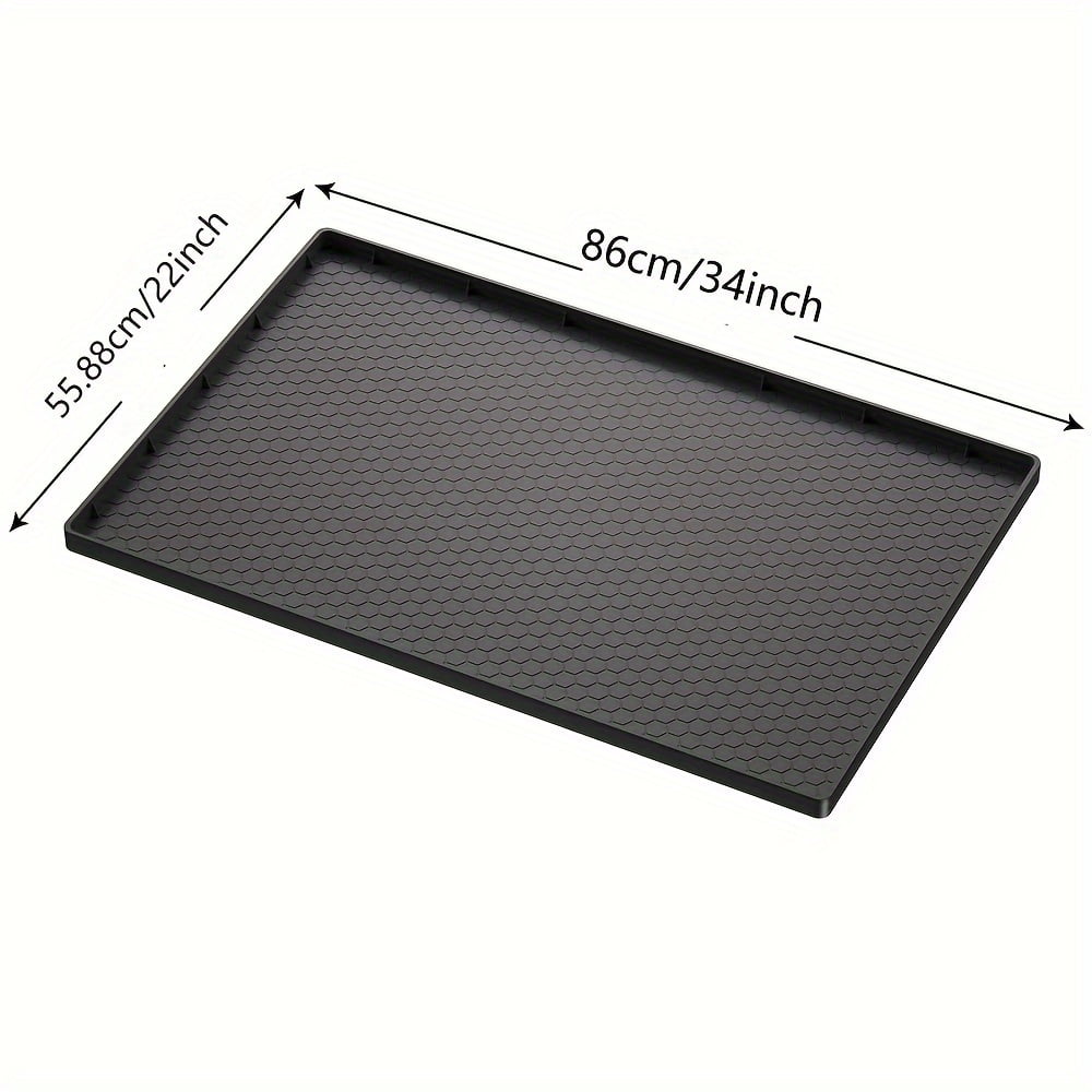 Extra Large Silicone Sink Mat - Waterproof Cabinet Liner for Kitchen ...