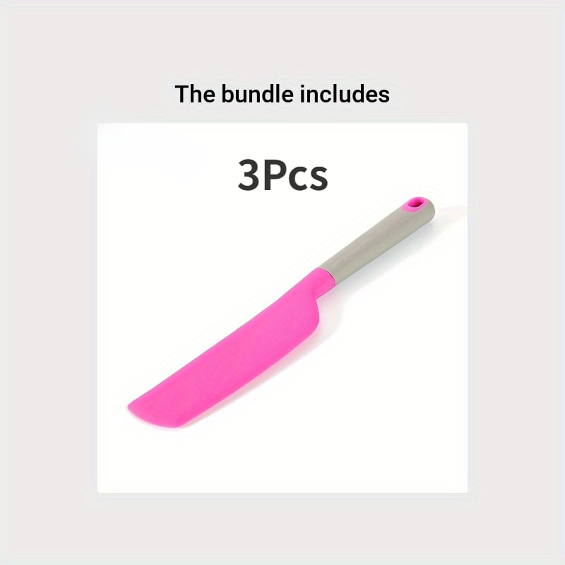 Extra Large Silicone Spatula Cream Cake Spatula Salad Jam Mixing Knife ...