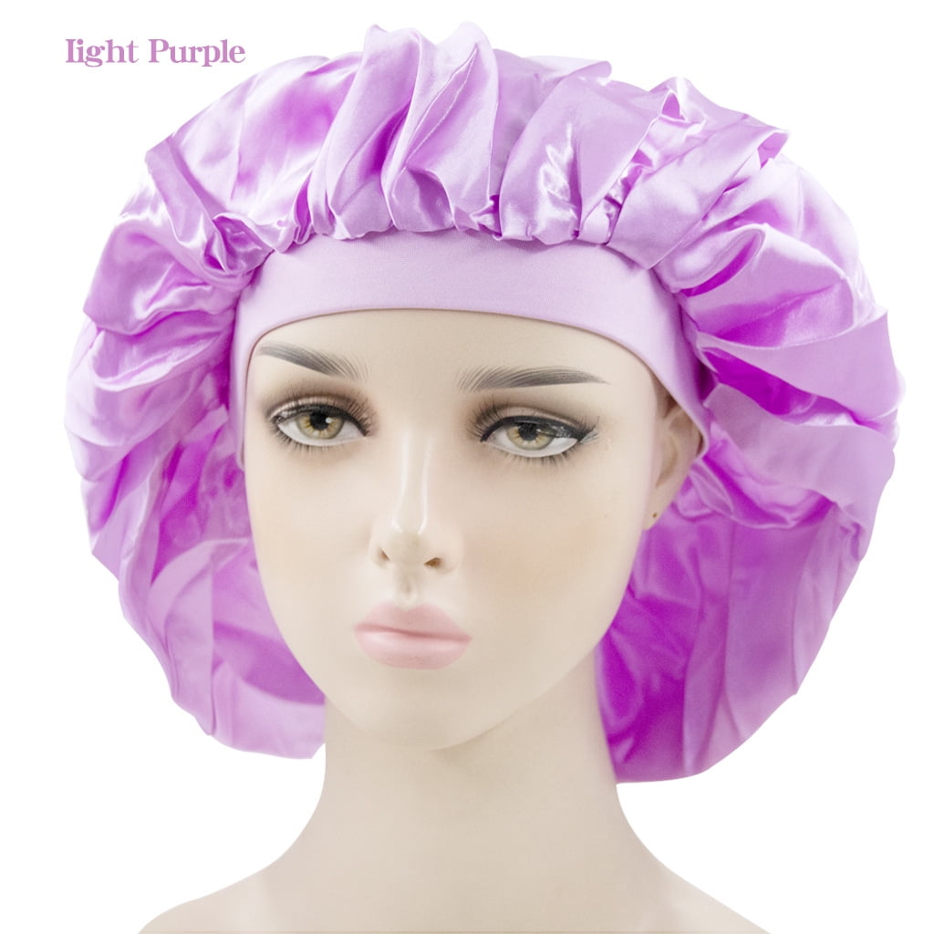 Extra Large Silk Bonnet for Sleeping, Hair Bonnets Satin Bonnet for ...