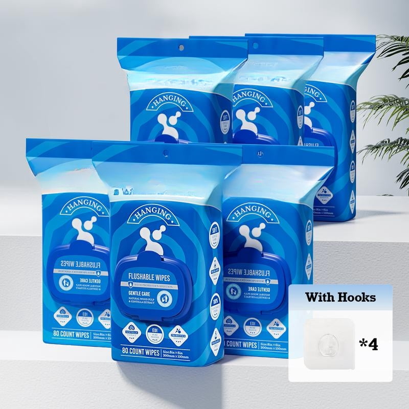Extra Large Size Adult Wipes Made of Plant - Based Fibers，Alcohol-Free ...