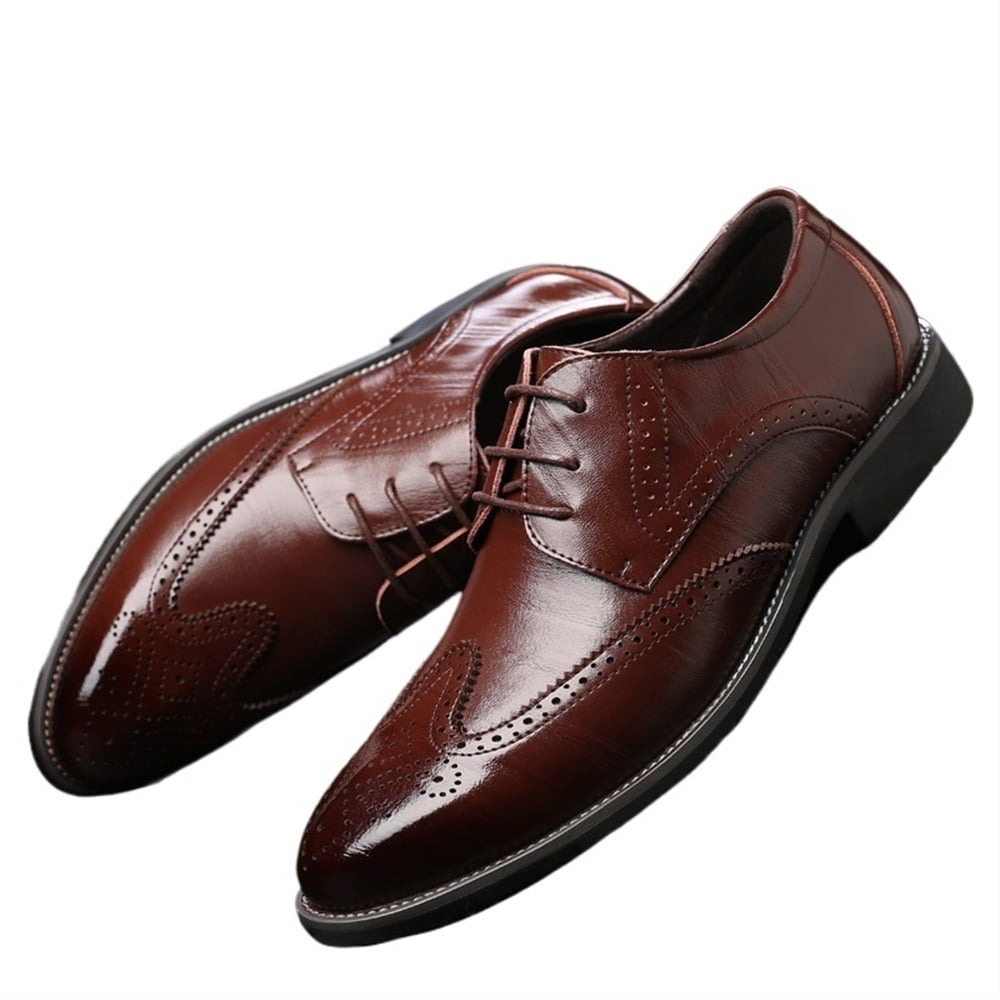 Extra Large Size Men's Shoes Casual Men's Shoes Leather Shoes - Walmart.com