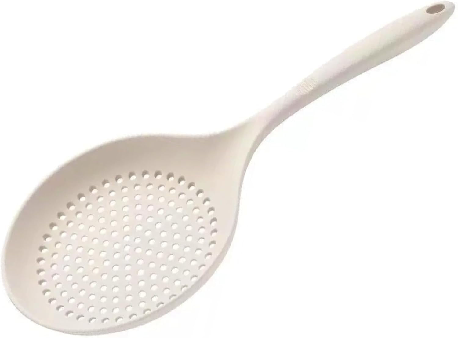 Extra Large Skimmer Slotted Spoon, 14.5 inch Silicone Strainer Skimmer ...