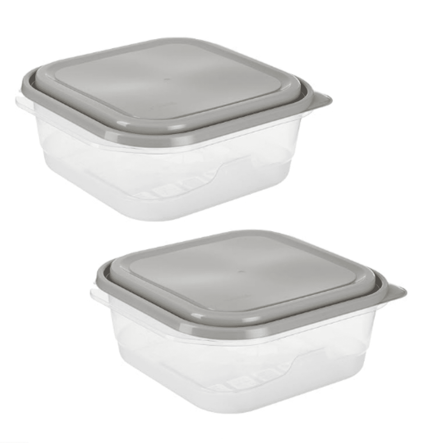 Extra Large Square Container 2 pack, Made Without BPA - Walmart.com