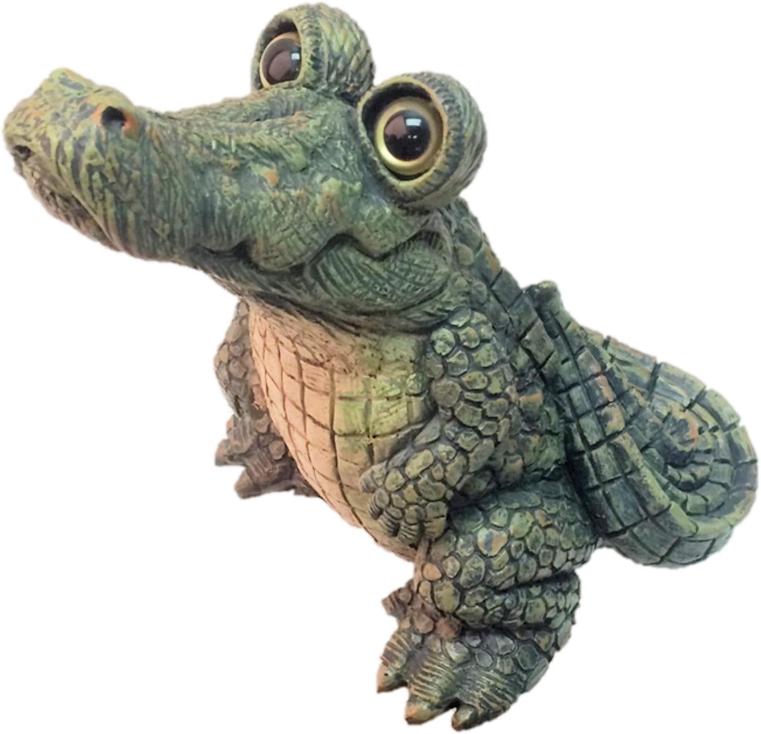 Extra Large Standing Gator Home & Garden Alligator Statue 15.5" H ...