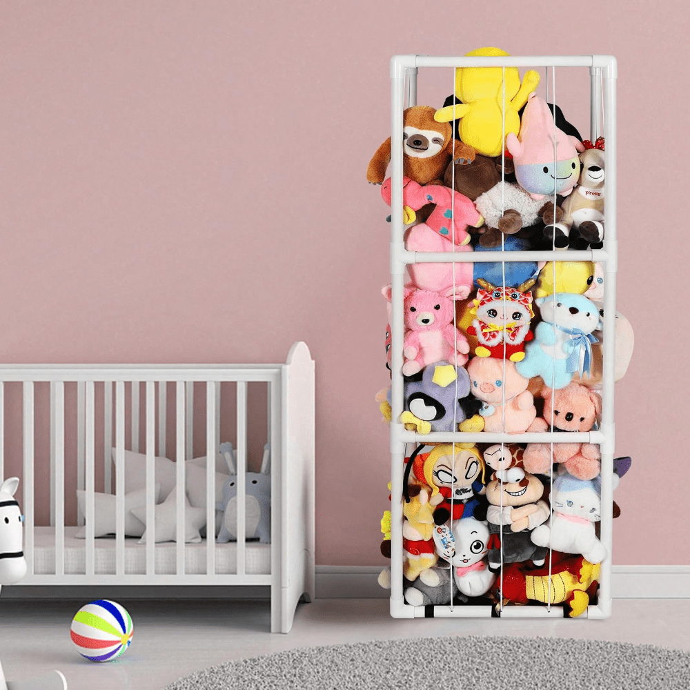 Extra Large Standing Stuffed Animal Shelf/Holder, 59" Tall ABS Tube ...