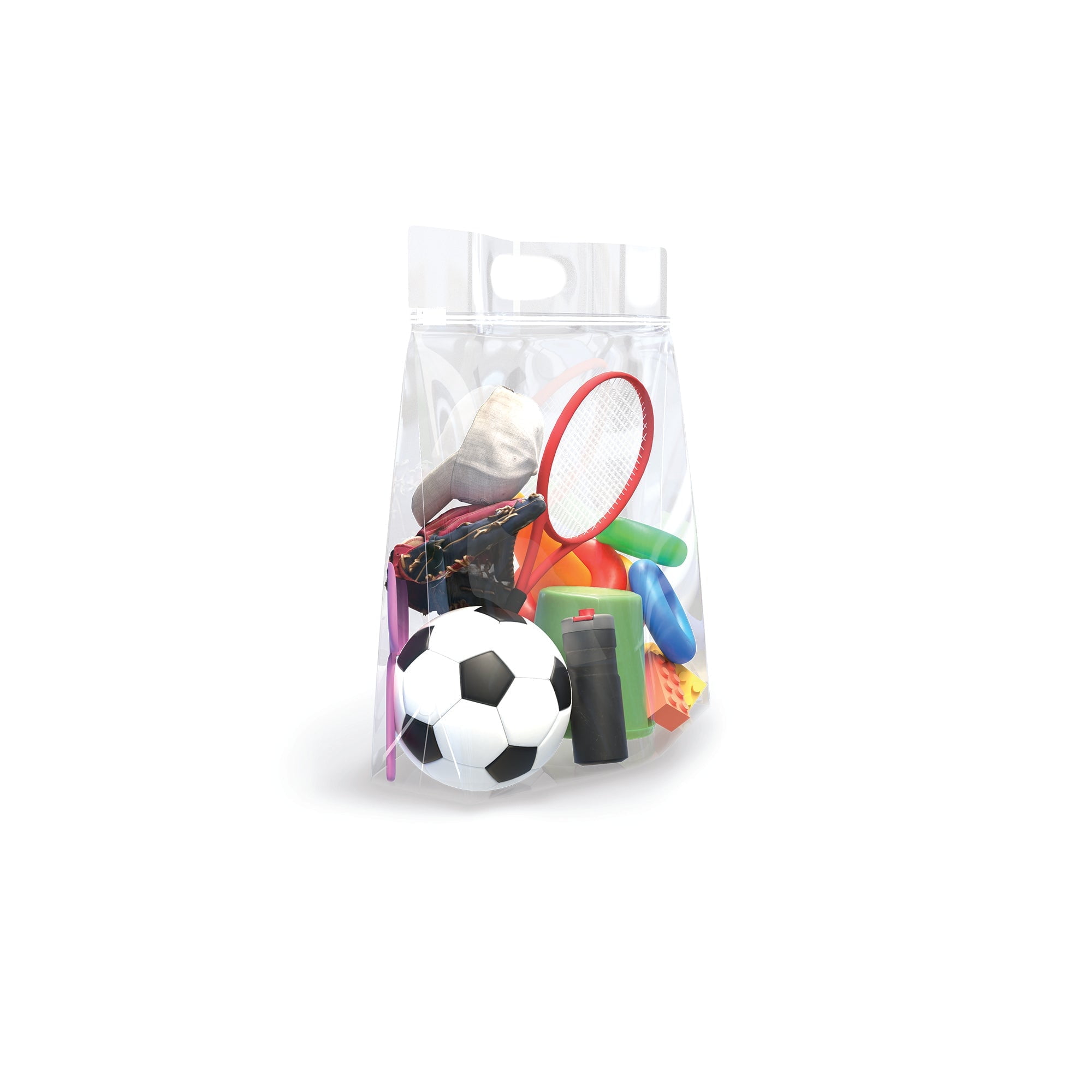 Extra-Large Storage Bags with Handles, Resealable Zipper, Expandable ...