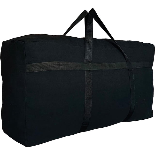 Extra Large Storage Duffle Bag with Zippers and Handles, Big Foldable ...