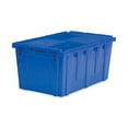 Extra Large Storage Tote with Lid 26.9"L x 17"W x 12.6"H - Blue ...