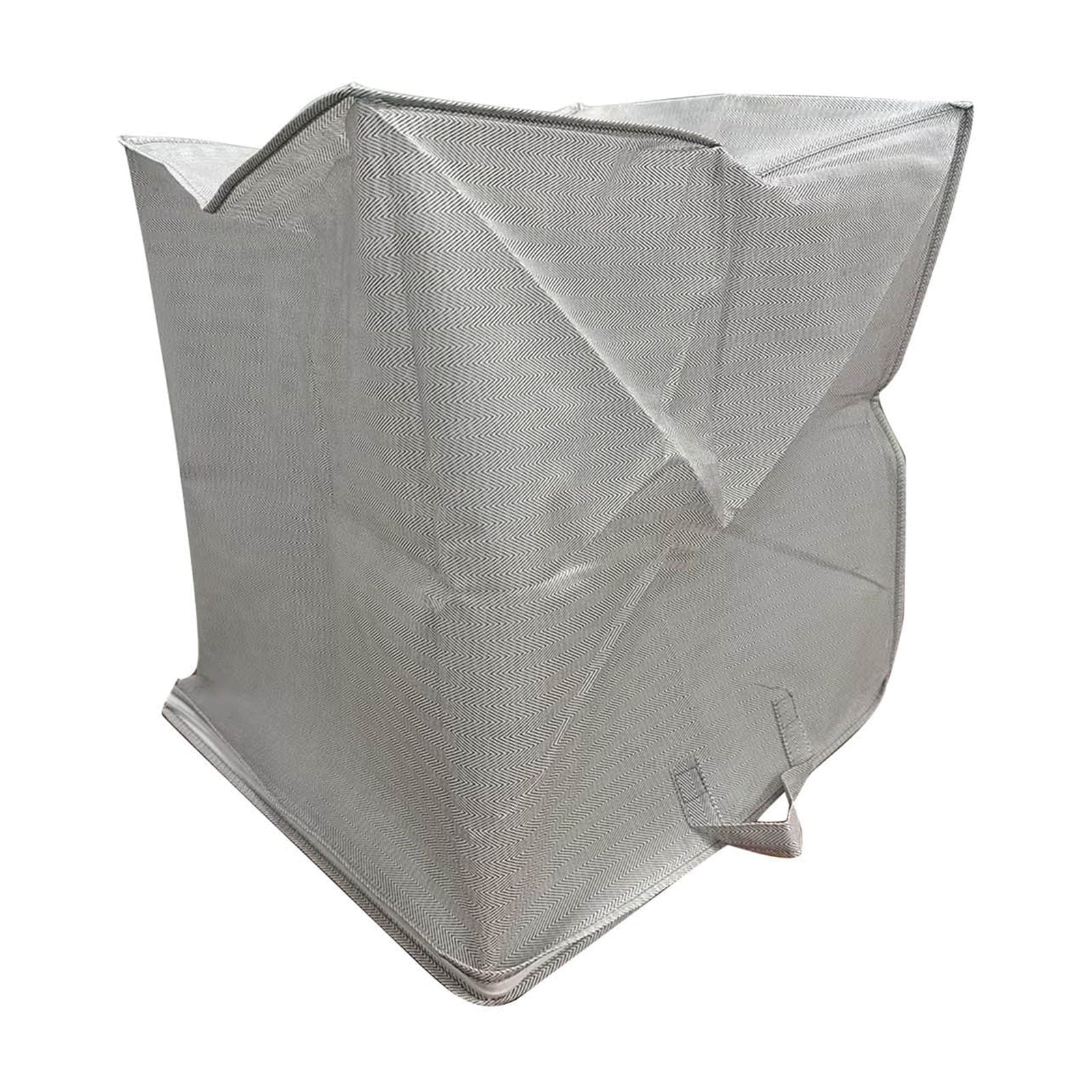 Extra Large Storage Tote with Zippers & Carrying Handles, Heavy-Duty ...
