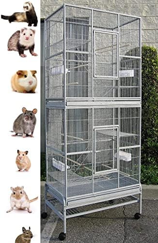 Extra Large Tall Double Stackable Ferret Chinchilla Sugar Glider Small ...
